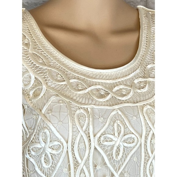 R & M Richards | Tops | R M Richards Cream Top Size 6 Petite Pretty ...